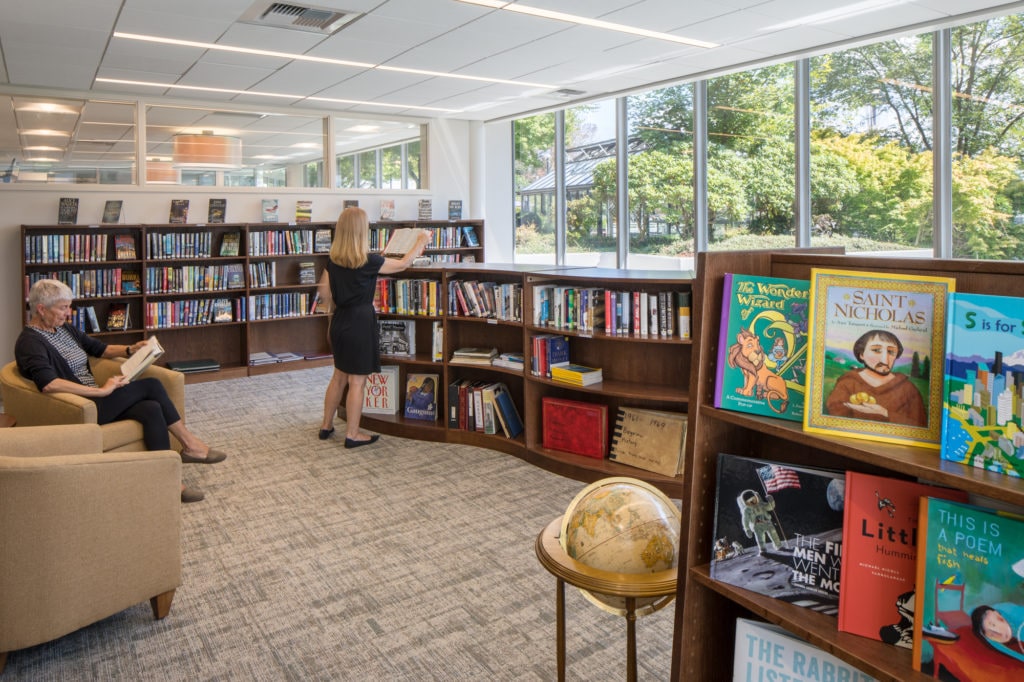 "The Jens and Marion Bakke Library" by Admiring Friends - Bayview Community